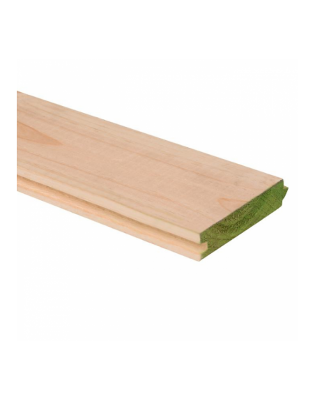 Tabla piso 1x4 machembrada